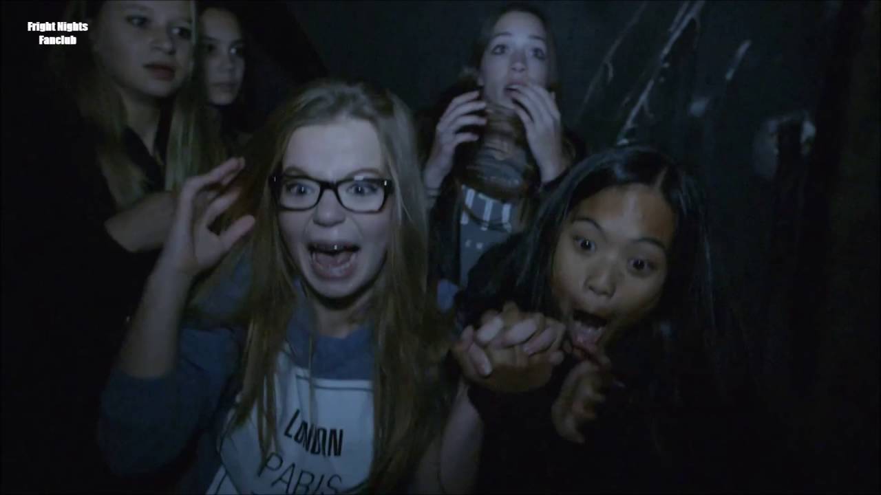 Halloween Fright Nights 2016 No One Can Hear You.... Psychoshock - YouTube