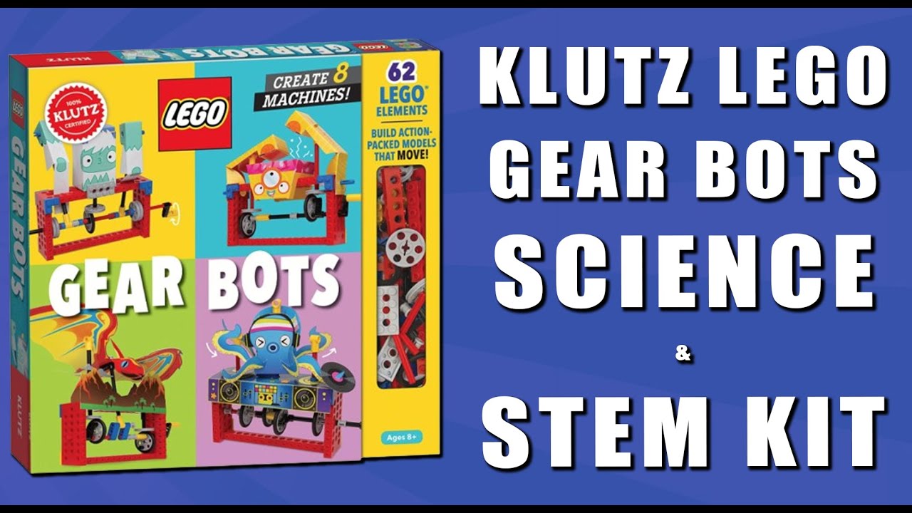 Unleash the Engineer in Your Child! Klutz LEGO Gear Bots Science/STEM ...