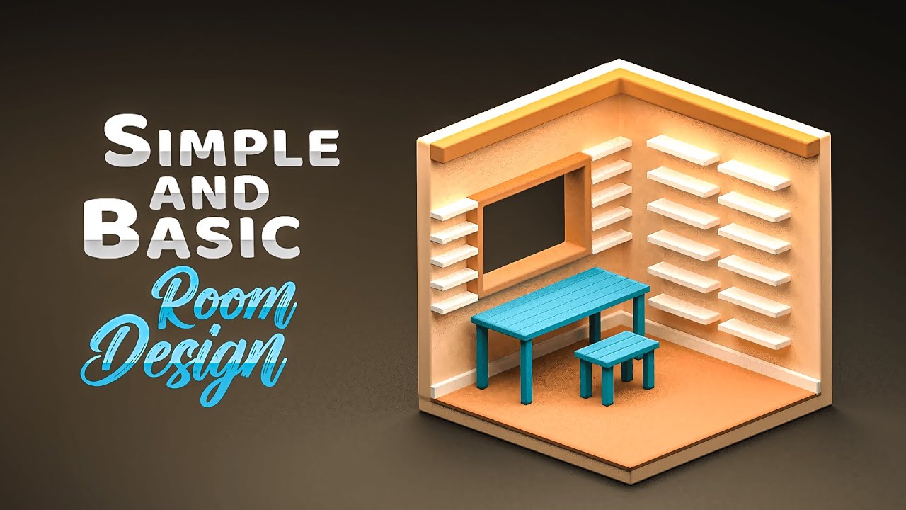 Simple and Easy Room Modeling | Timelapse | Tutorial - YouTube