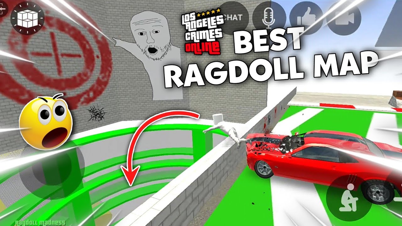 😯 CRAZY MAP 😯 Los Angeles Crime Online Best Ragdoll Map | LAC Ragdoll ...
