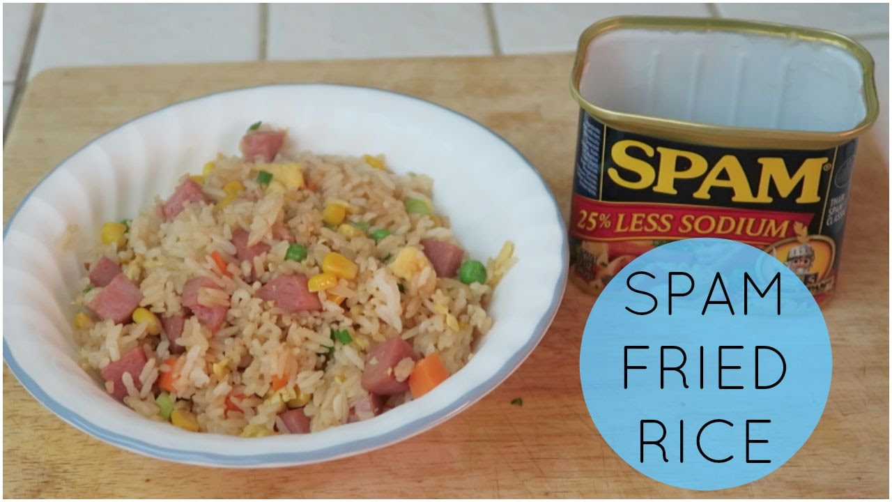Spam Fried Rice | Melbeezee Cooks - YouTube