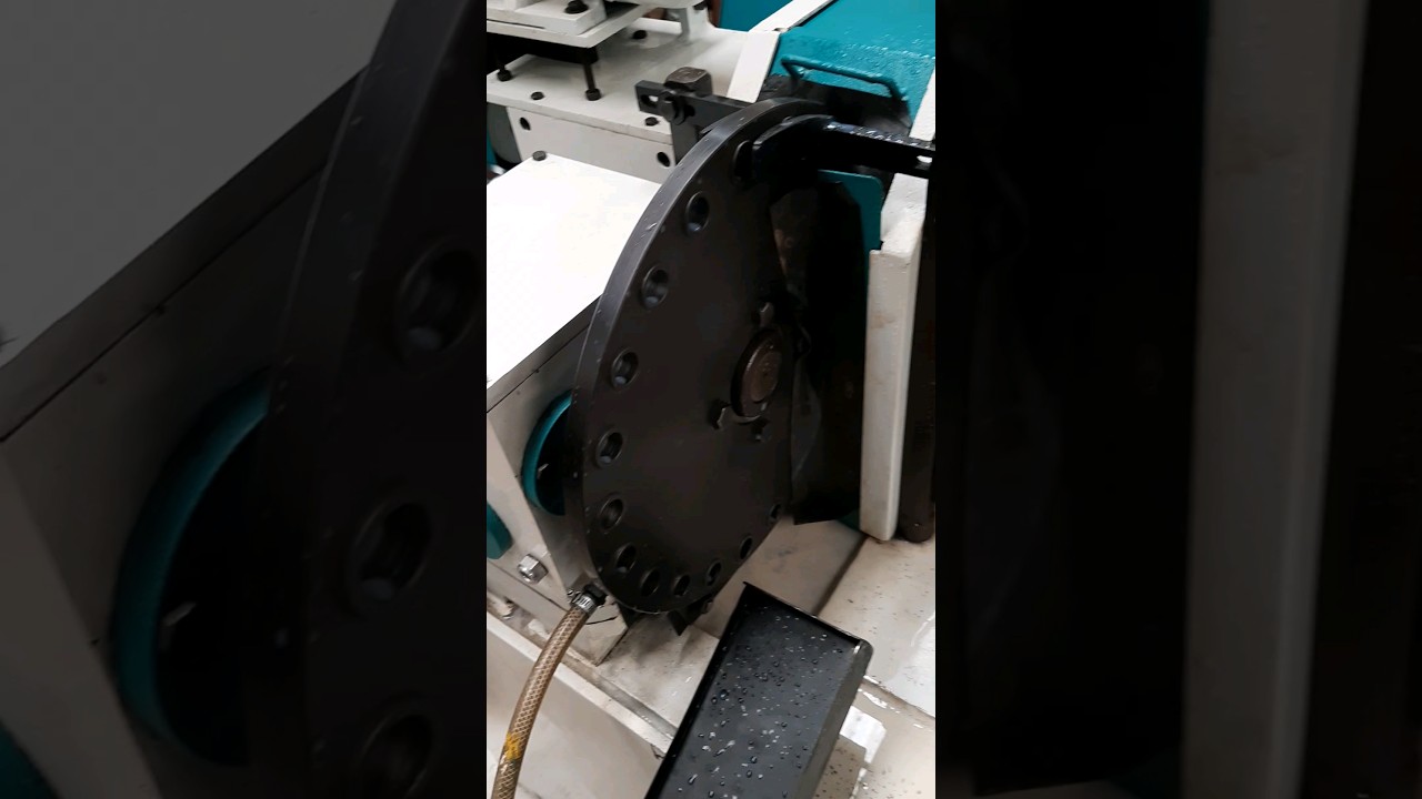 Bush face Grinding Machine - YouTube