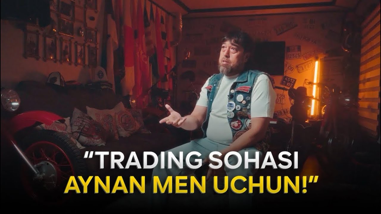 Трейдинг бу мен учун #trading #mani #moto#interview #adventure - YouTube
