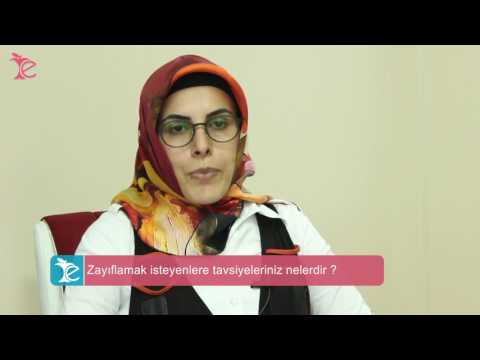 Zeynep Özdilek'in Zayıflama Önerileri