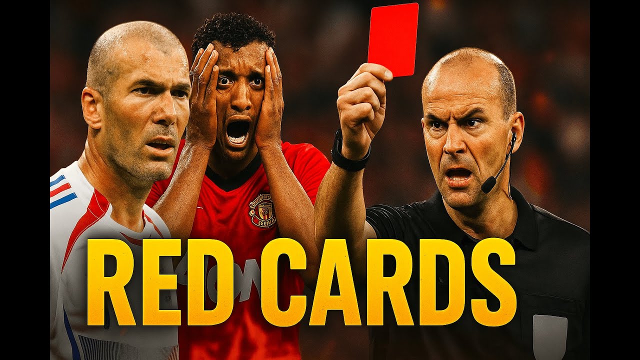 Every Infamous Red Card In Football Explained In 13 Minutes - YouTube