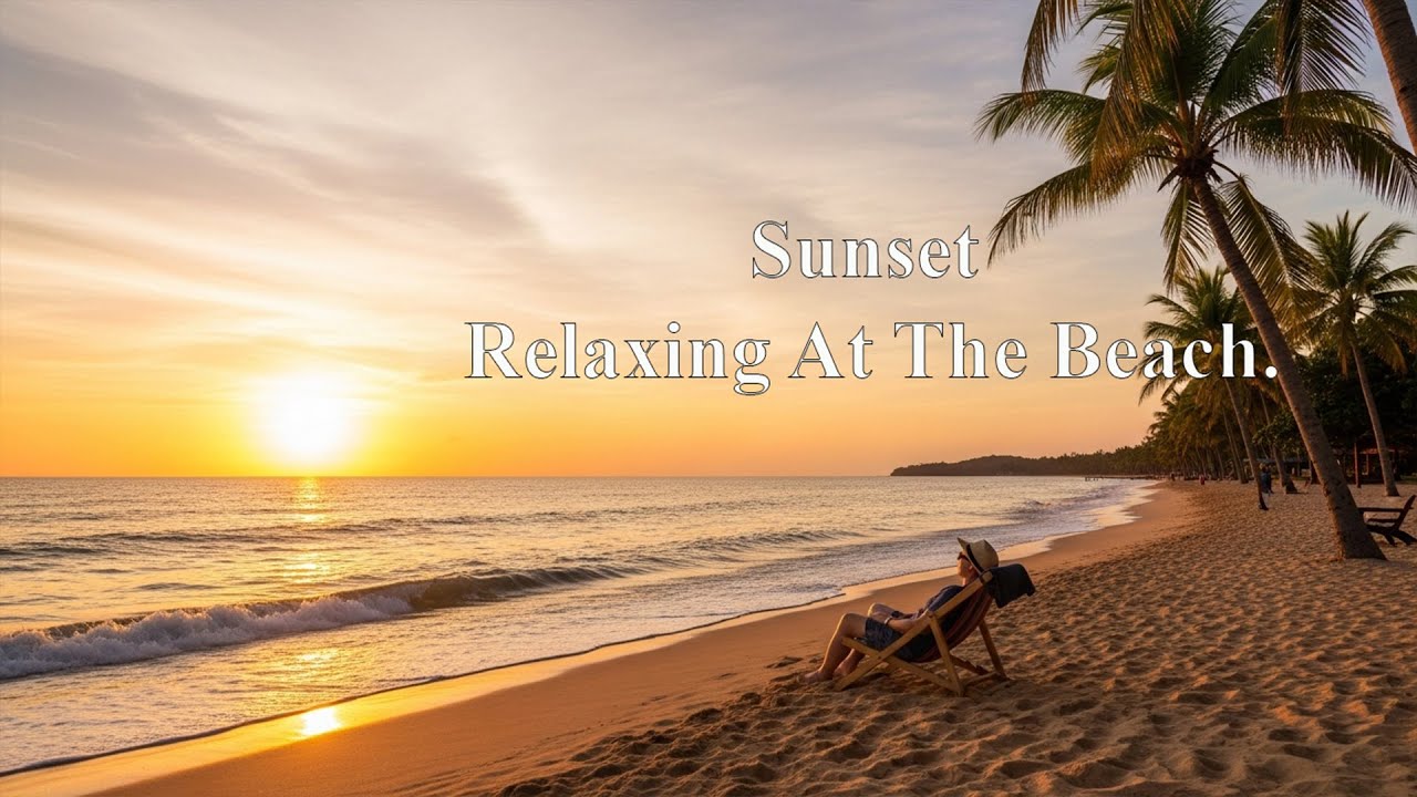 🥰🎧🔊It’s a feeling of pure serenity and timeless calm at sunset at the ...