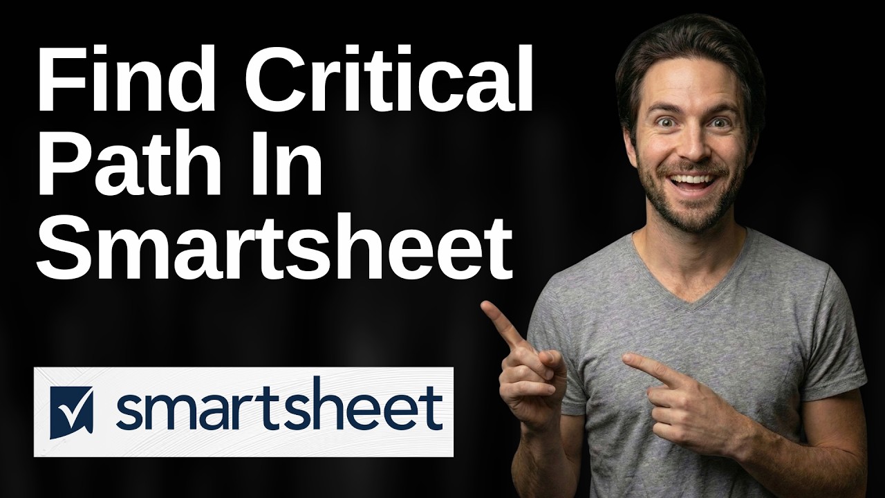 How To Find Critical Path In Smartsheet (2026 Easy Guide) - YouTube