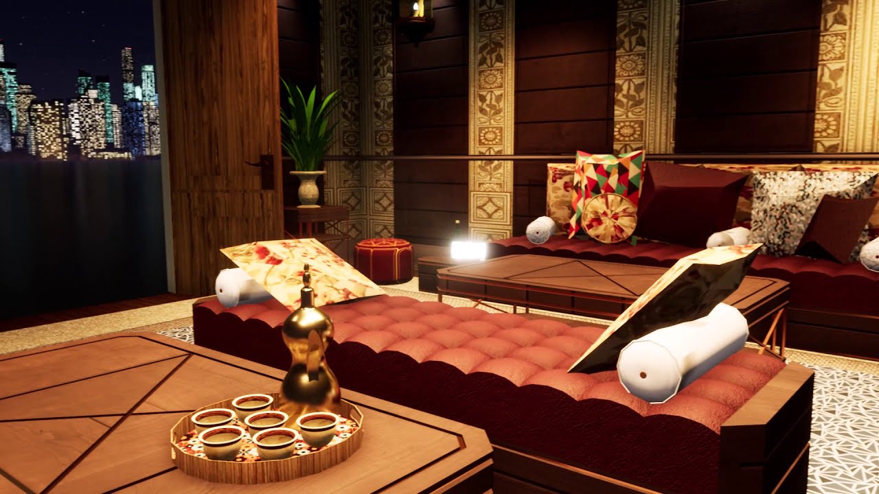Arabian seating area by Ahmed Magdi - YouTube