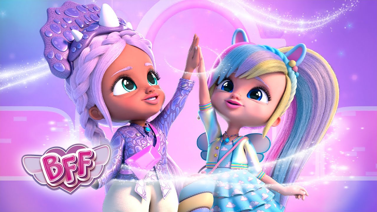 Phoebe & Jenna | Best Friends | BFF 💜 Cartoons for Kids in English ...