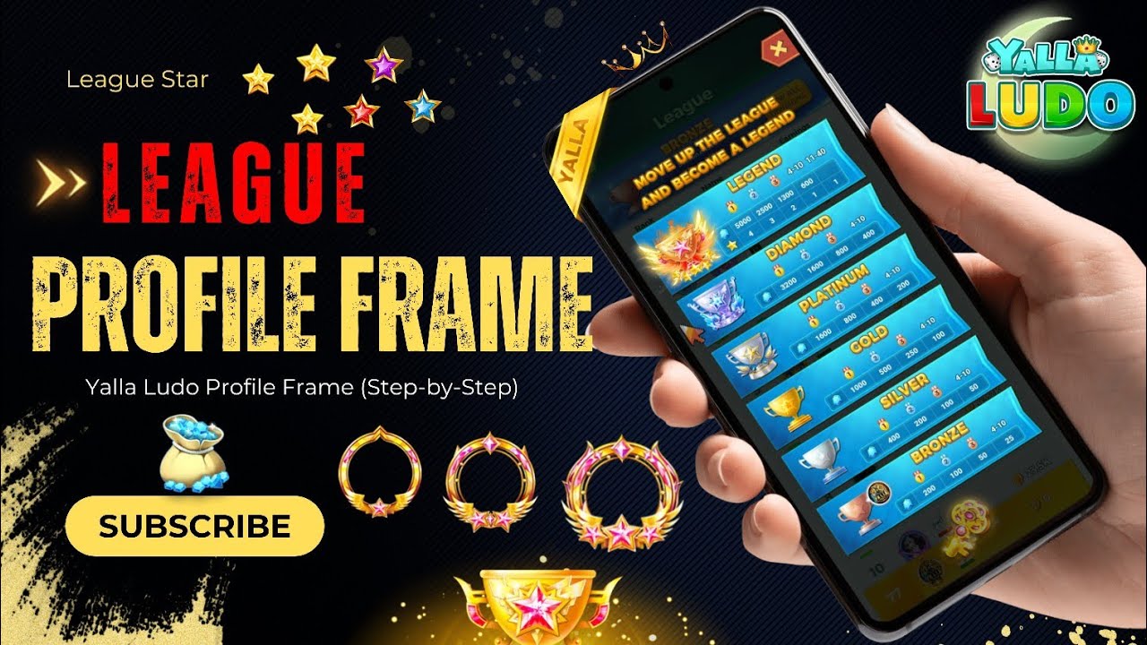 Yalla Ludo League - How to Add Profile Frame (Step-by-Step) - YouTube