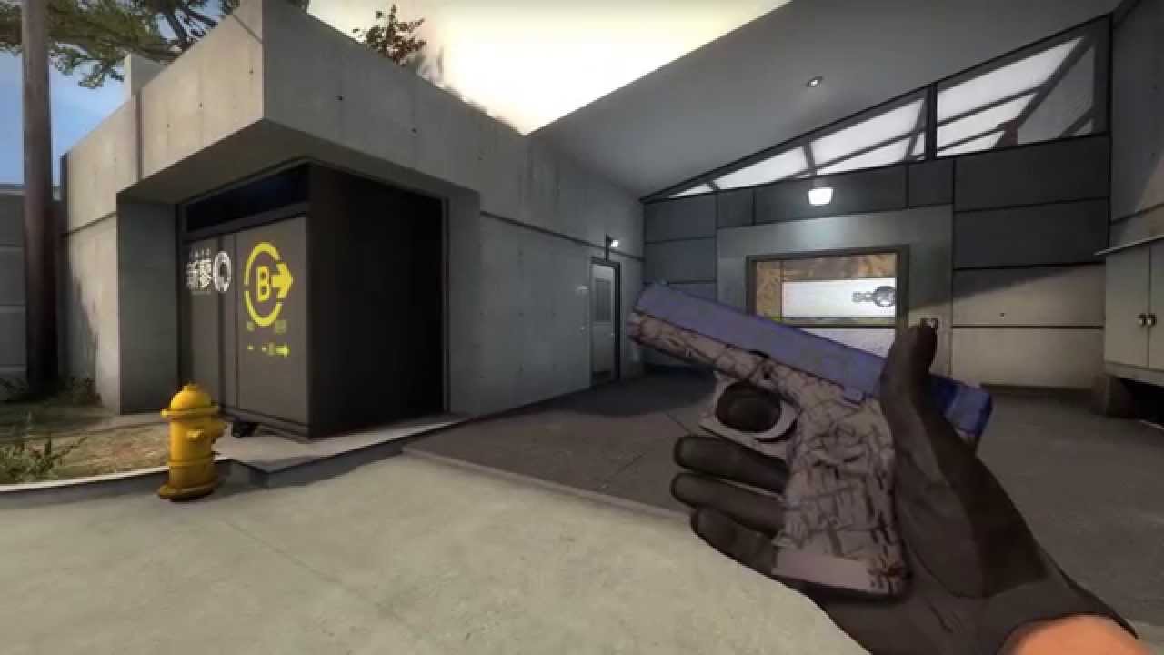 Glock-18 Blue Fissure - Factory New - CS:GO Skin Showcase - YouTube