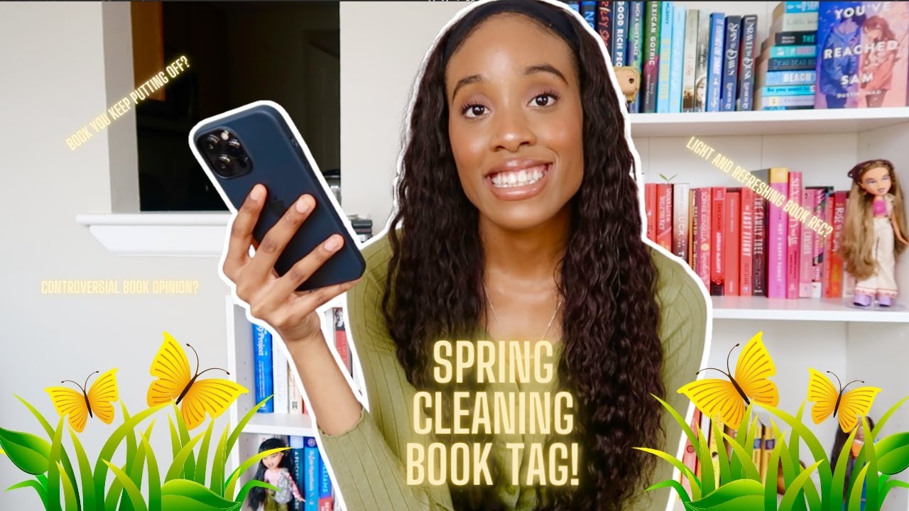 SPRING CLEANING BOOK TAG! ☀️📗 | Intimidating reads, book recs, & a ...