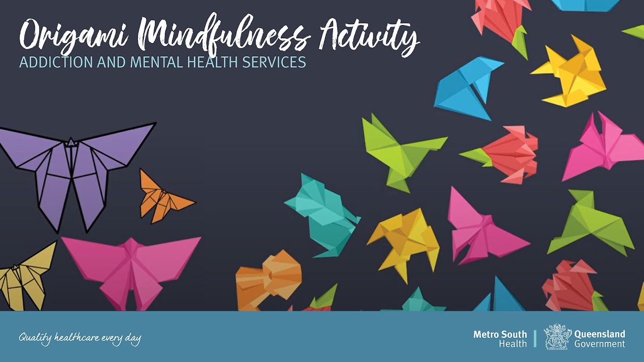 Origami Mindfulness Activity - YouTube