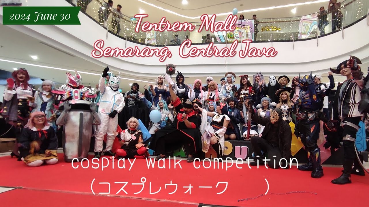 [Event Anime ] Cosplay walk Competition at Tentrem Mall, Semarang ...