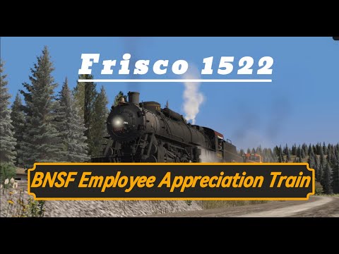 Trainz Frisco 1522: BNSF Employee Appreciation Special Train - YouTube
