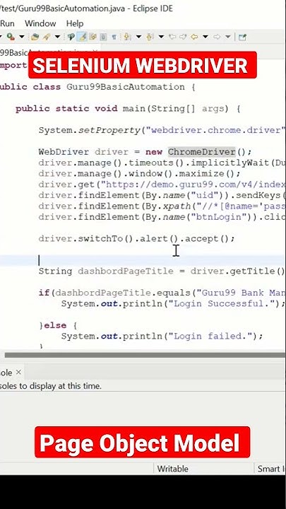 💯Page Object Model 🔥#selenium #page #object #model #qa #automation # ...