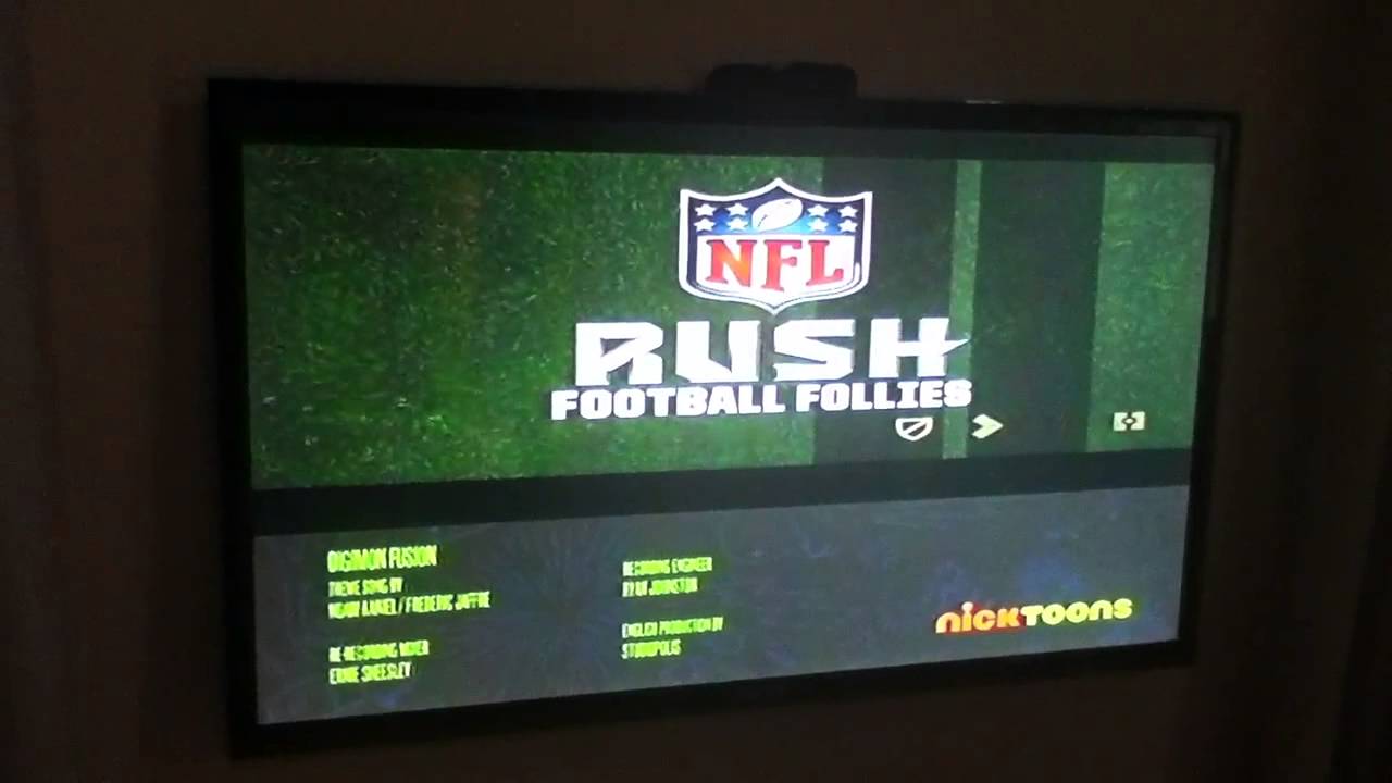 Nicktoons Digimon Fusion Ending Credits With NFL Rush - YouTube