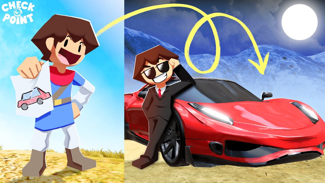 Everything I Draw Comes to LIFE In GTA 5! - YouTube