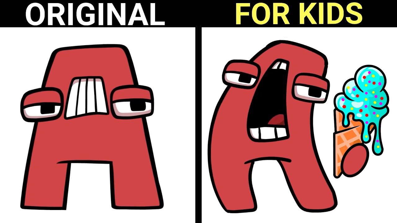 ICE CREAM in Alphabet Lore (Censorship) - YouTube