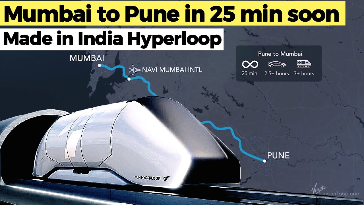 Mumbai to Pune made in India hyperloop by 2028 - YouTube