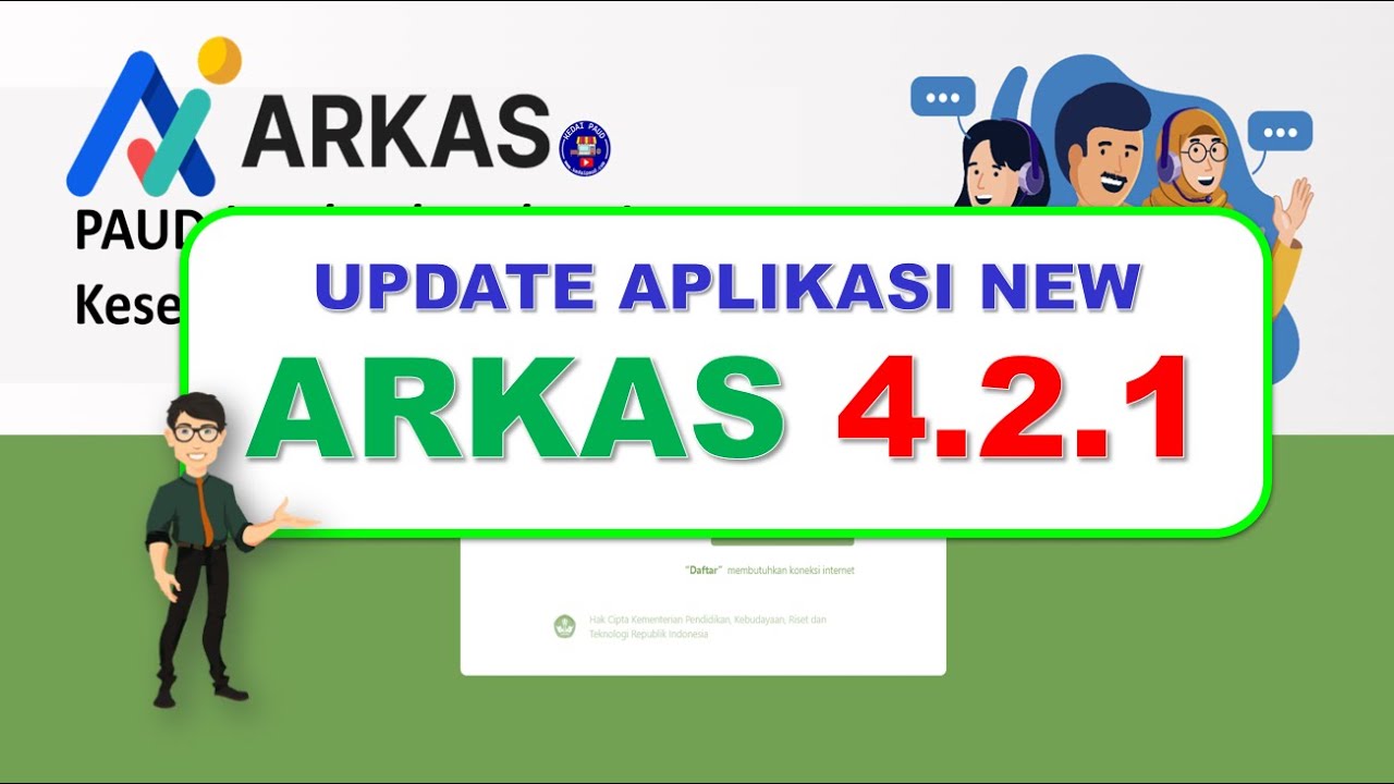 TERBARU APLIKASI ARKAS VERSI 4.2.1 CARA INSTAL DAN UPDATE - YouTube
