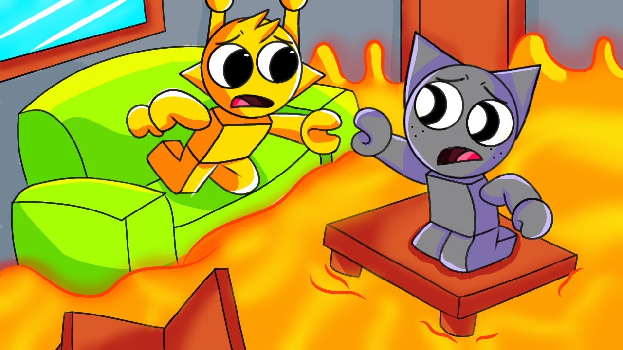 El SUELO es LAVA en Roblox! - YouTube