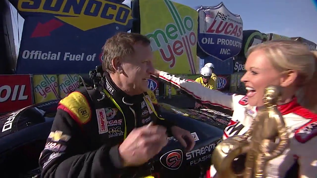 #NHRAToday Larry Morgan discusses move to Pro Mod - YouTube