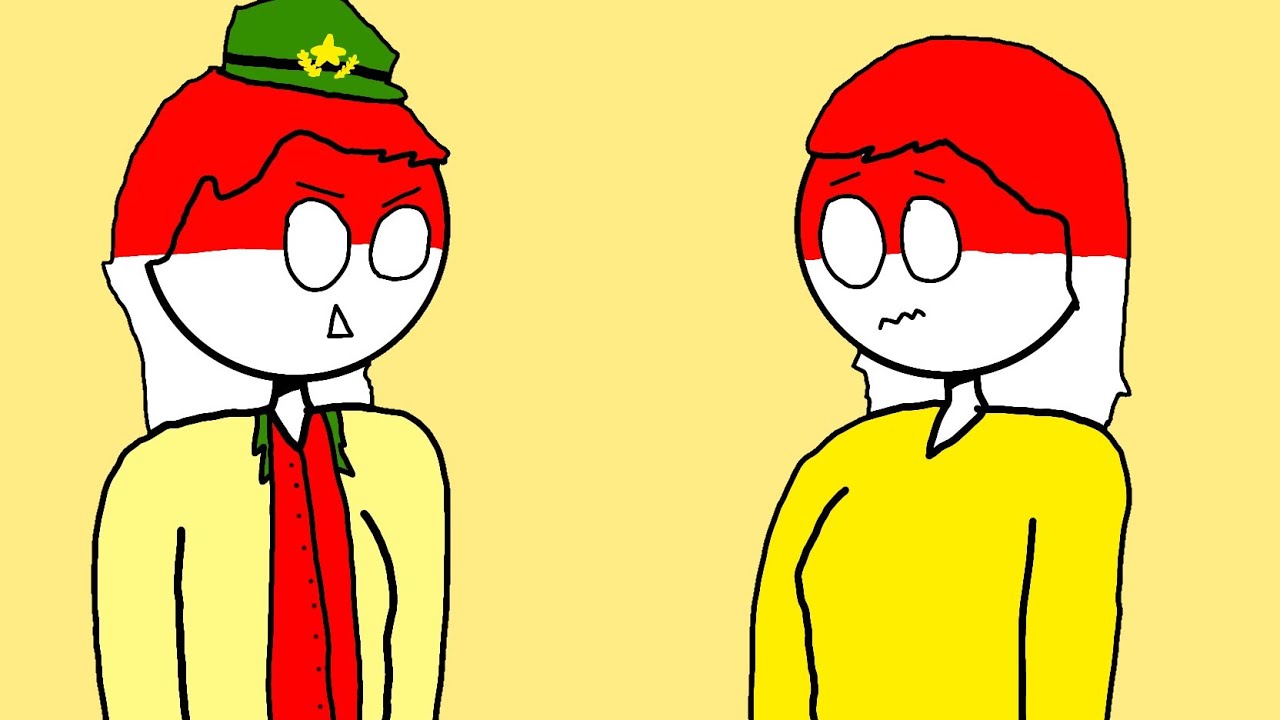 Indonesia Meet Her Communist Self || Countryhumans Animation - YouTube