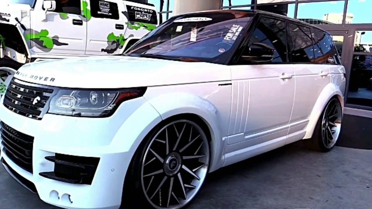 2017 Range Rover with Forgiato Wheels Preview - YouTube