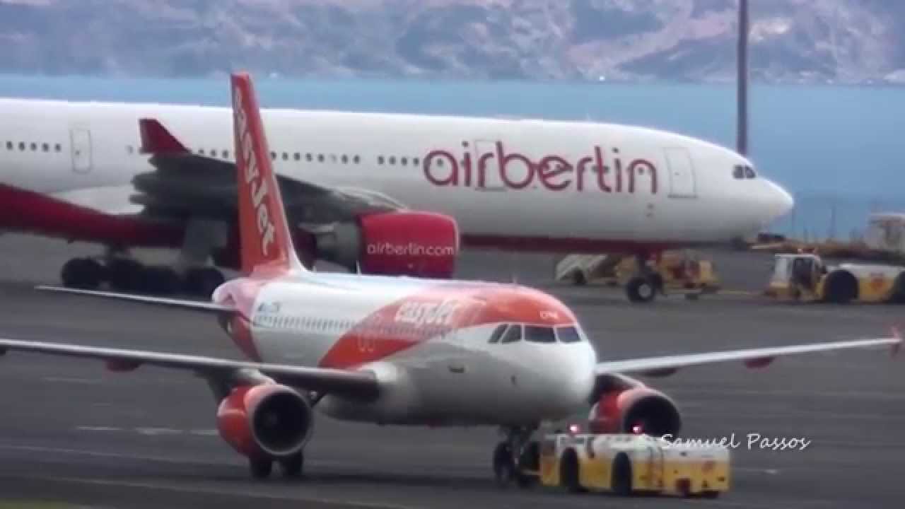 Easyjet "New Livery" Arrives at Madeira Airport - YouTube