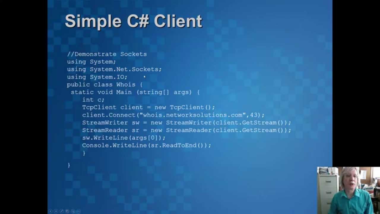 Network Socket Programming In C Lecture Youtube
