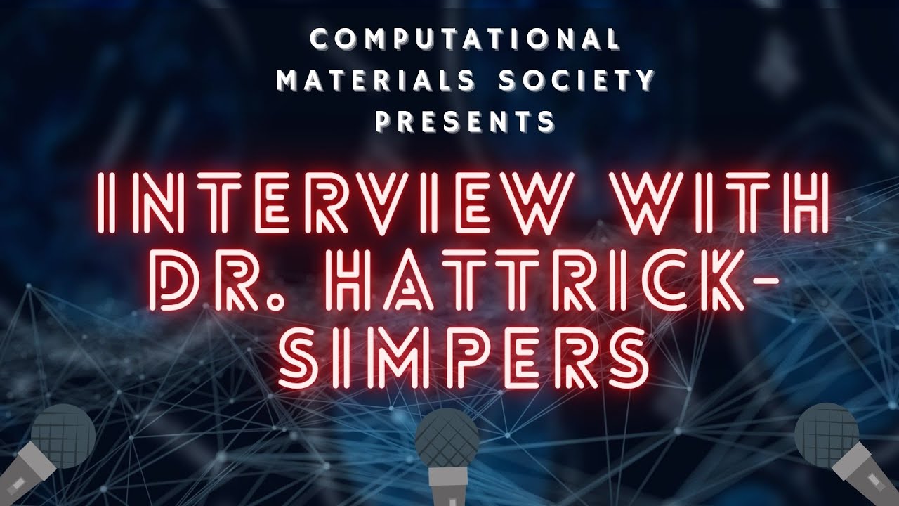 Interview with Dr. Hattrick-Simpers, UofT Professor and Research ...