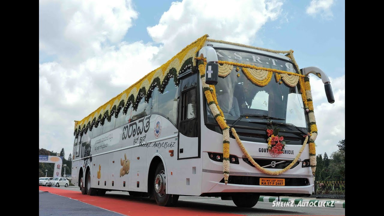 KSRTC AIRVAT CLUB CLASS BRAND NEW VOLVO B11R I SHIFT - YouTube
