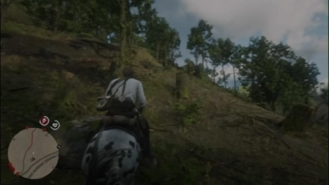 Red Dead Redemption 2 feral man fight and journal - YouTube
