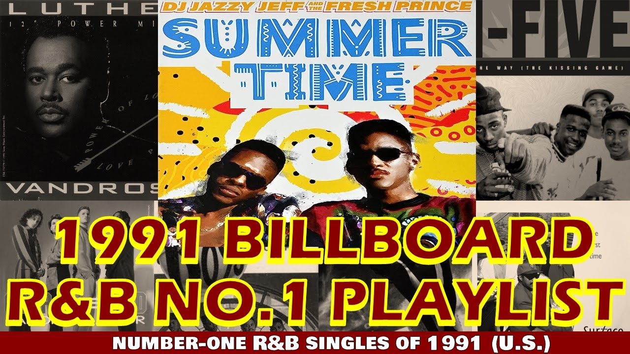 1991 Billboard R&B No.1 Playlist (U.S. Number-one R&B singles of 1991 ...