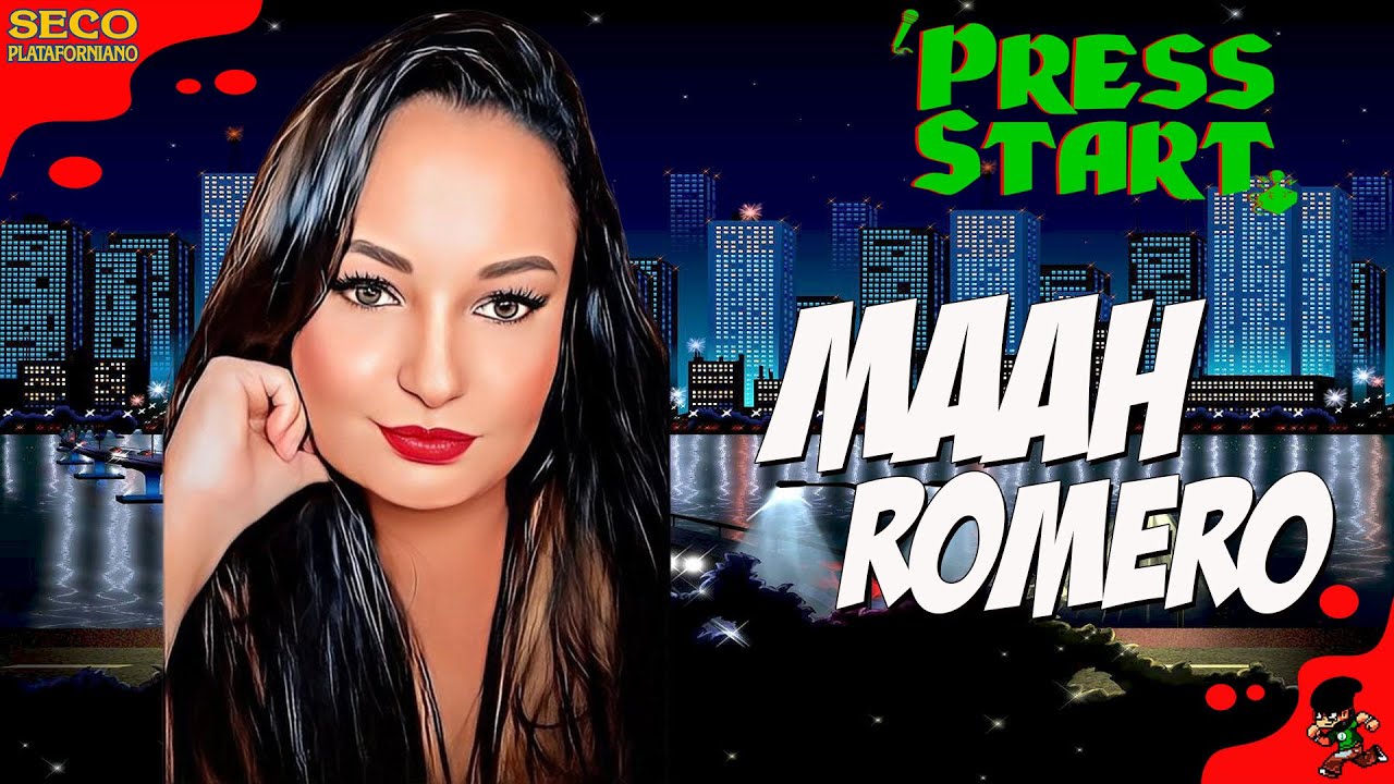PRESS START #17 com Marcela Romeiro do canal Maah Romeiro / bate papo ...