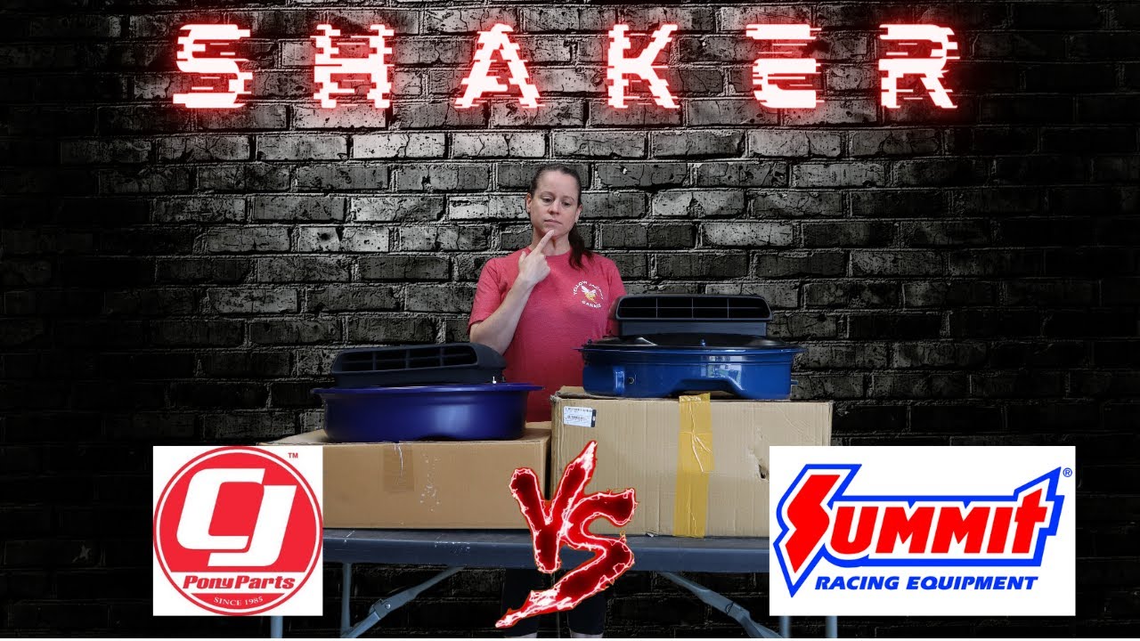 Classic Ford Mustang Shaker Kit- CJ Pony Parts vs Summit Racing - YouTube