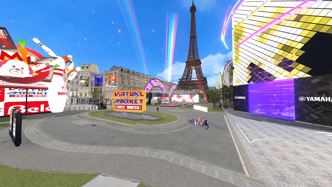 Parareal Paris - Walkthrough | Vket2022Winter | VRChat - YouTube