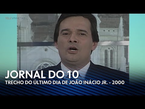 Trecho do último dia de João Inácio Júnior na apresentação do \