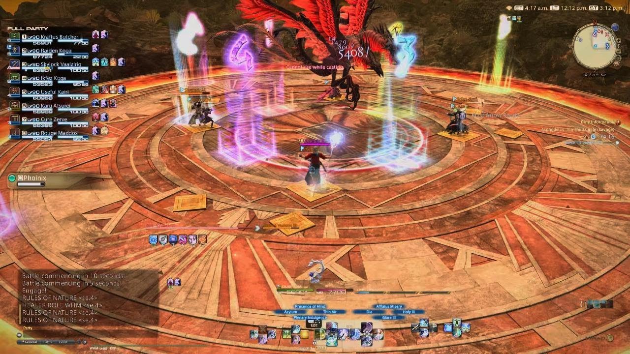 FINAL FANTASY XIV Online_P3S Carried - YouTube