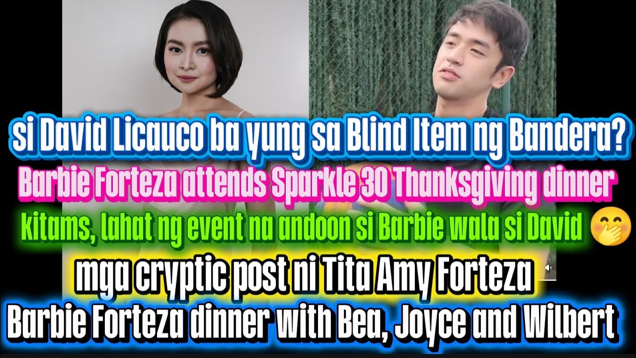 si David Licauco ba yung Blind Item sa Bandera? 🤔🤭 mga Cryptic post ni ...