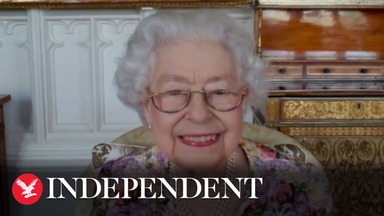 Queen Elizabeth laughs on video call to celebrate Australians of the ...