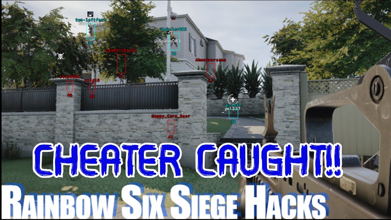 WALLHACK AND AIMHACK R6 SIEGE! - YouTube