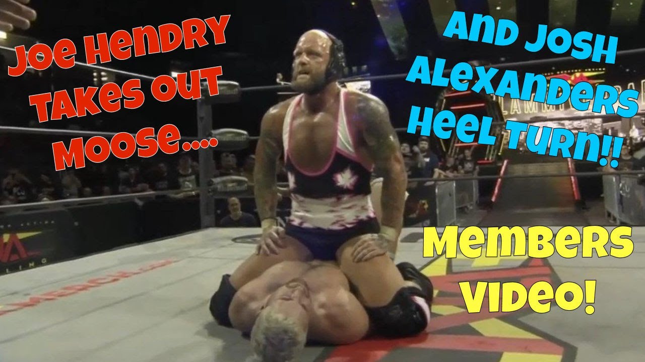Streamers React! - Joe Hendry Elimates Moose...then gets a Josh ...