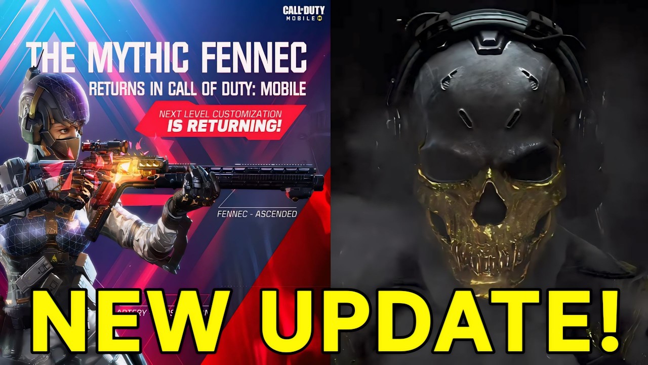 RELEASE DATE FOR MYTHIC FENNEC & MYTHIC GHOST IN COD MOBILE - YouTube