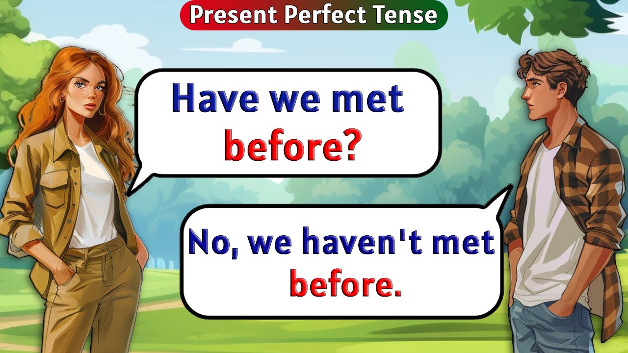 English Conversation Practice for Beginners | Present Perfect Tense ...