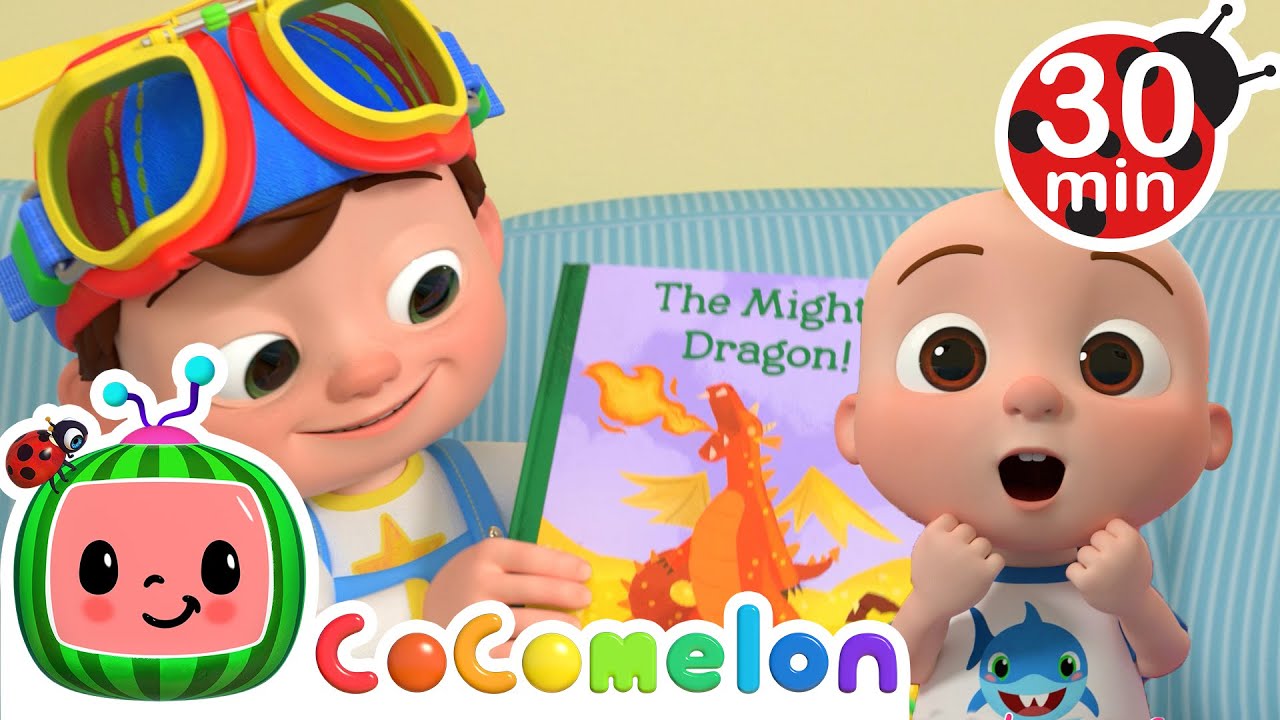 Reading Song | CoComelon - Kids Cartoons & Songs | Healthy Habits for ...
