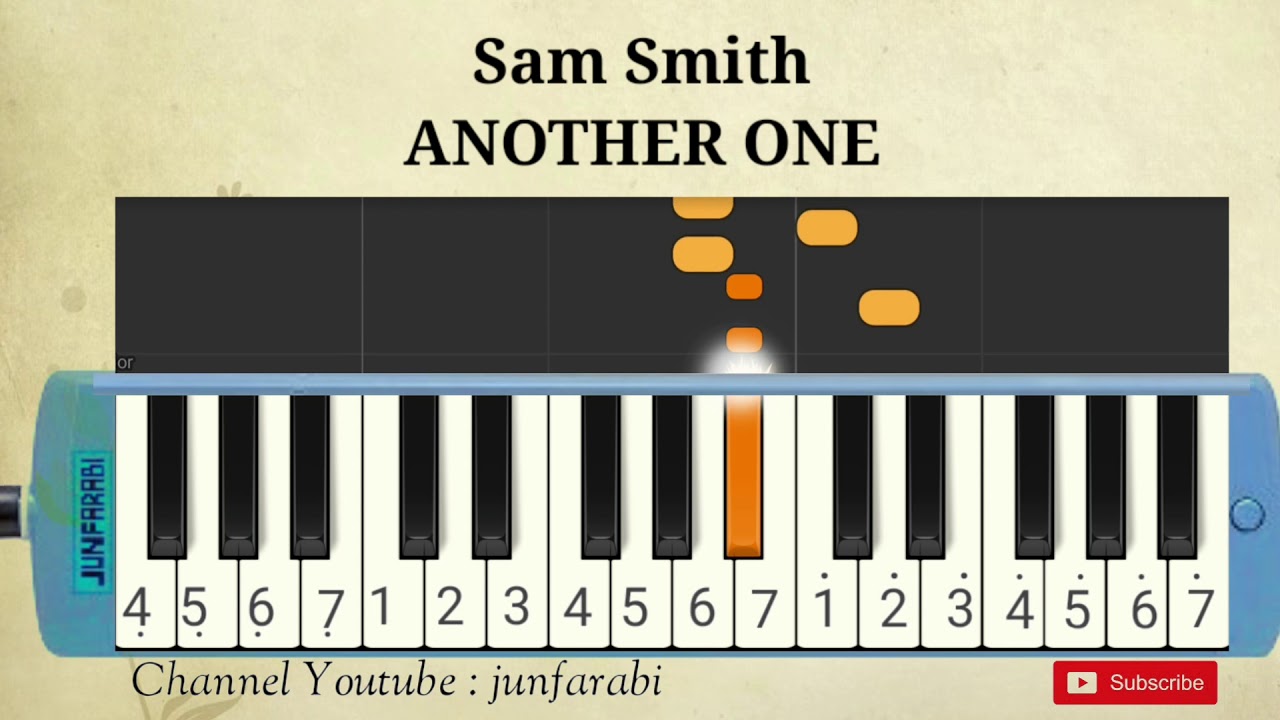 Sam Smith - ANOTHER ONE - melodica basic - YouTube