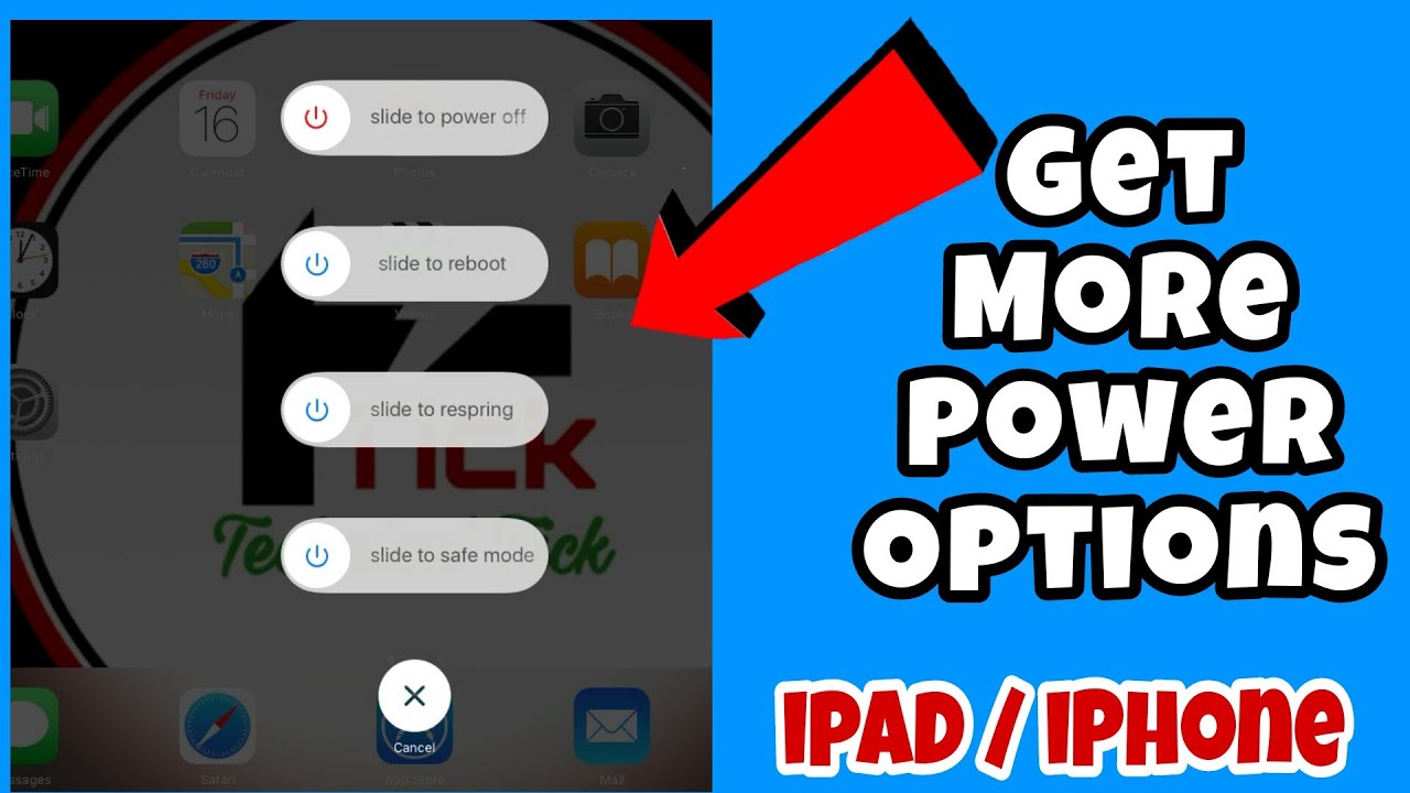 How to Add More Power Down Options on Your iPhone / iPad - YouTube