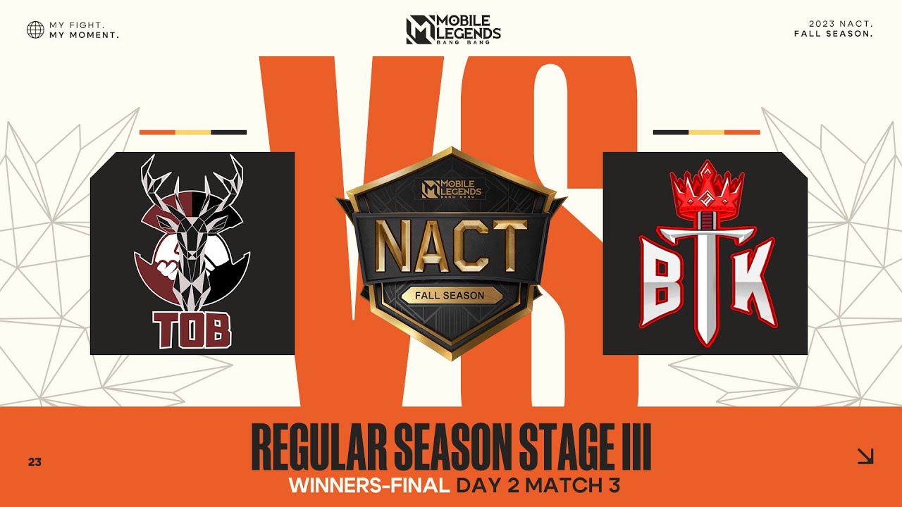 BTK vs. TOB | Winners-Final | 2023 NACT Fall | Mobile Legends: Bang Bang - YouTube